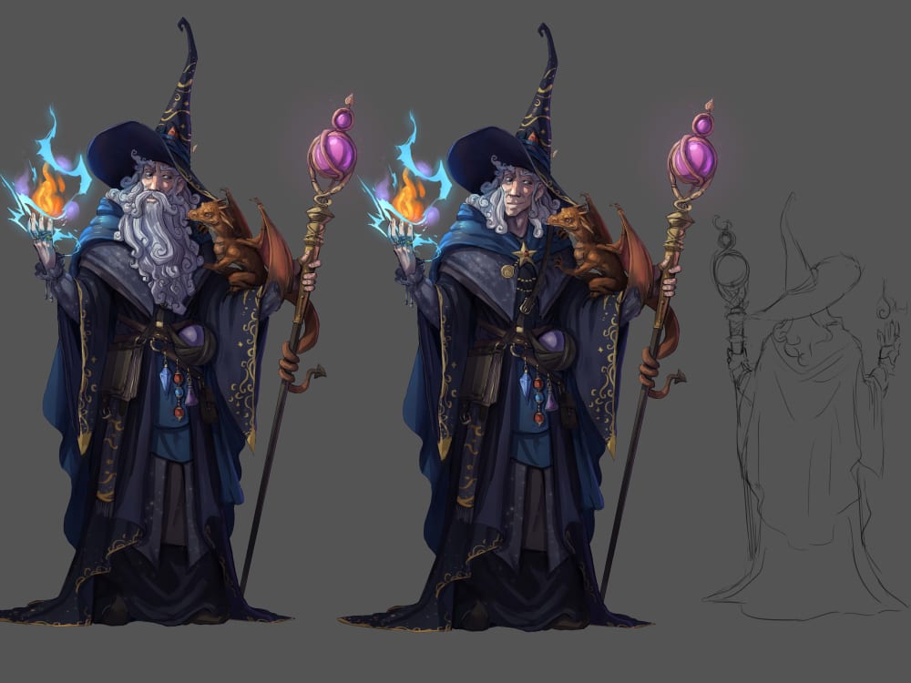 A unique character design and concept art. | Upwork