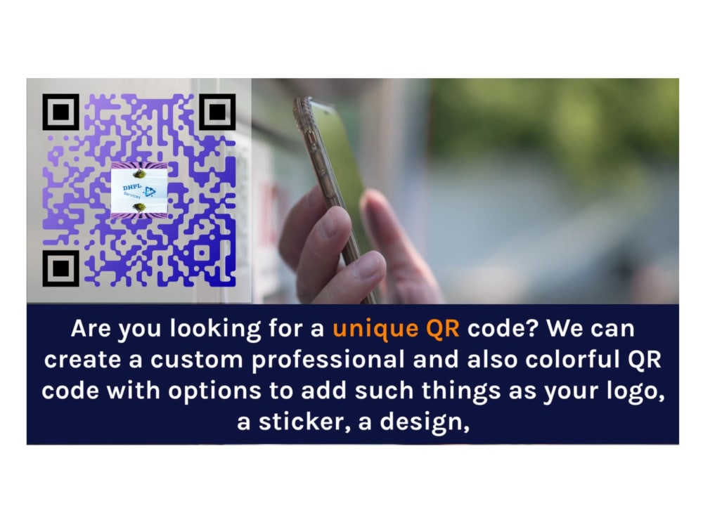 QR - Custom Colors, Logo Inside and Dynamic Short Links | Upwork