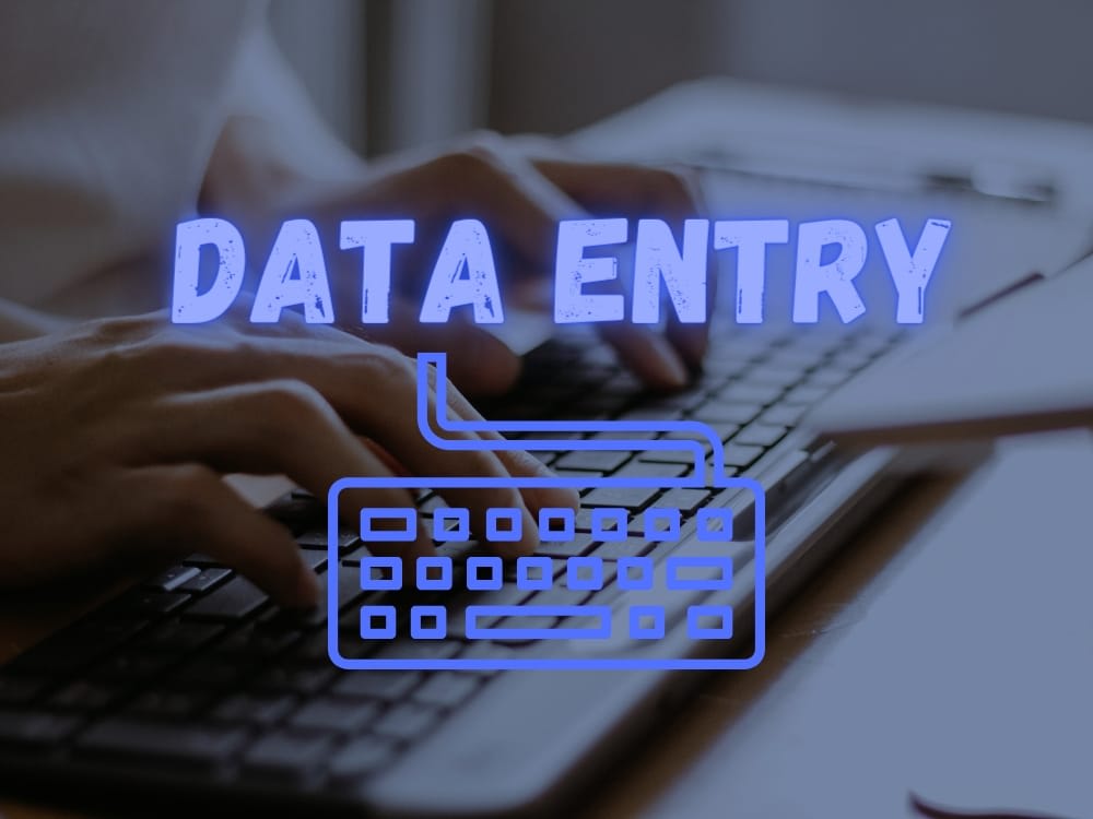 Data entry, typing work, copy & paste, excel data entry, web research. | Upwork