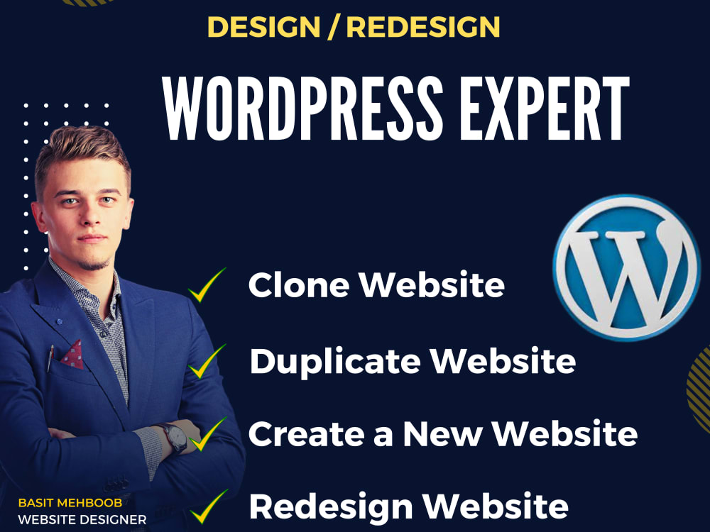 Design, Clone, Revamp or Redesign WordPress Website, WordPress LMS | Upwork