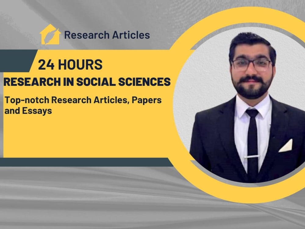 Amazing Research articles in 24 hrs | Upwork