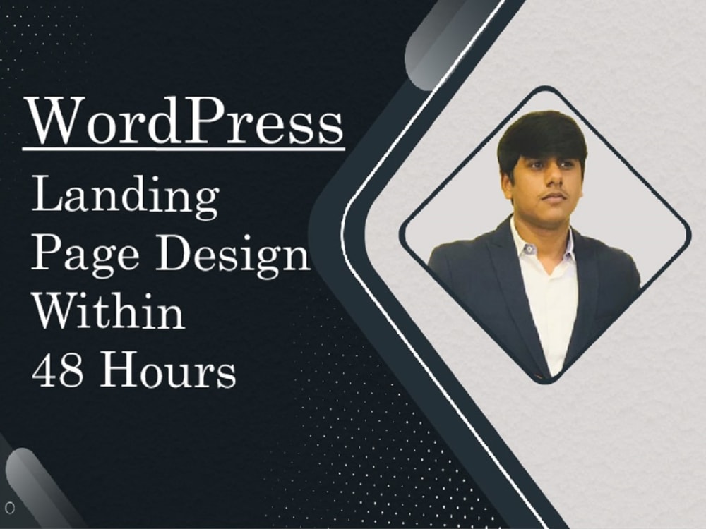 Design and develop customized and responsive WordPress Website Landing Page | Upwork