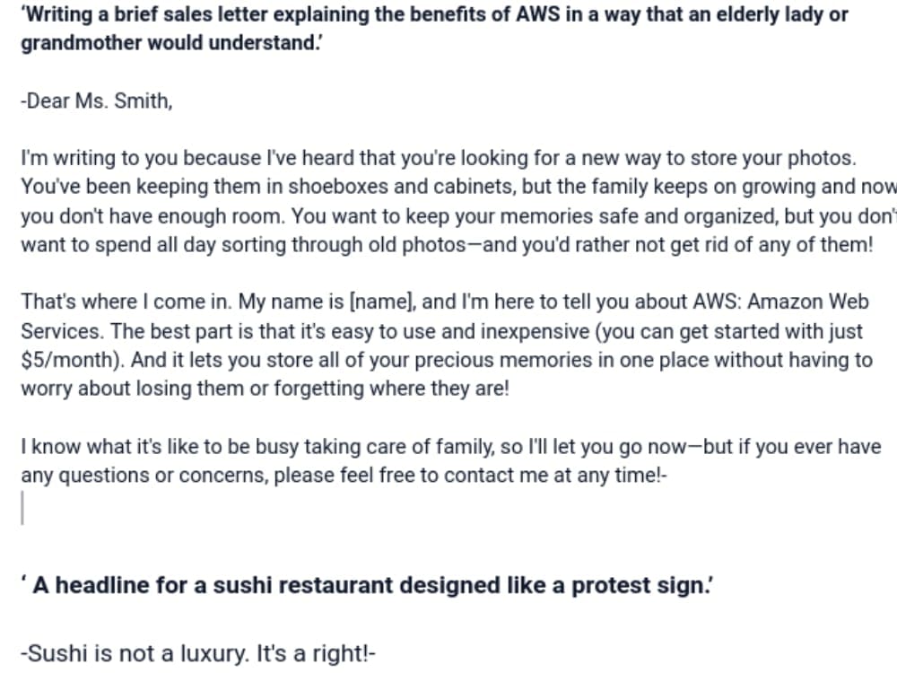 An engaging and unique piece of well written email copy | Upwork