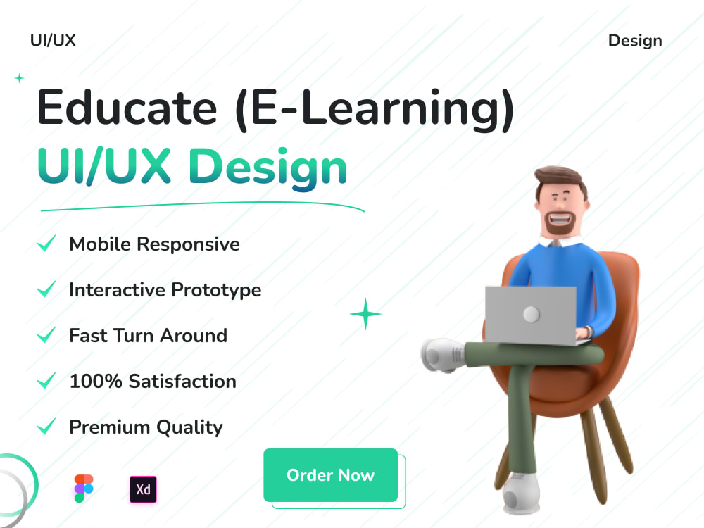 An Edtech Website Design E Learning Ui Ux Design Edu Tech Design