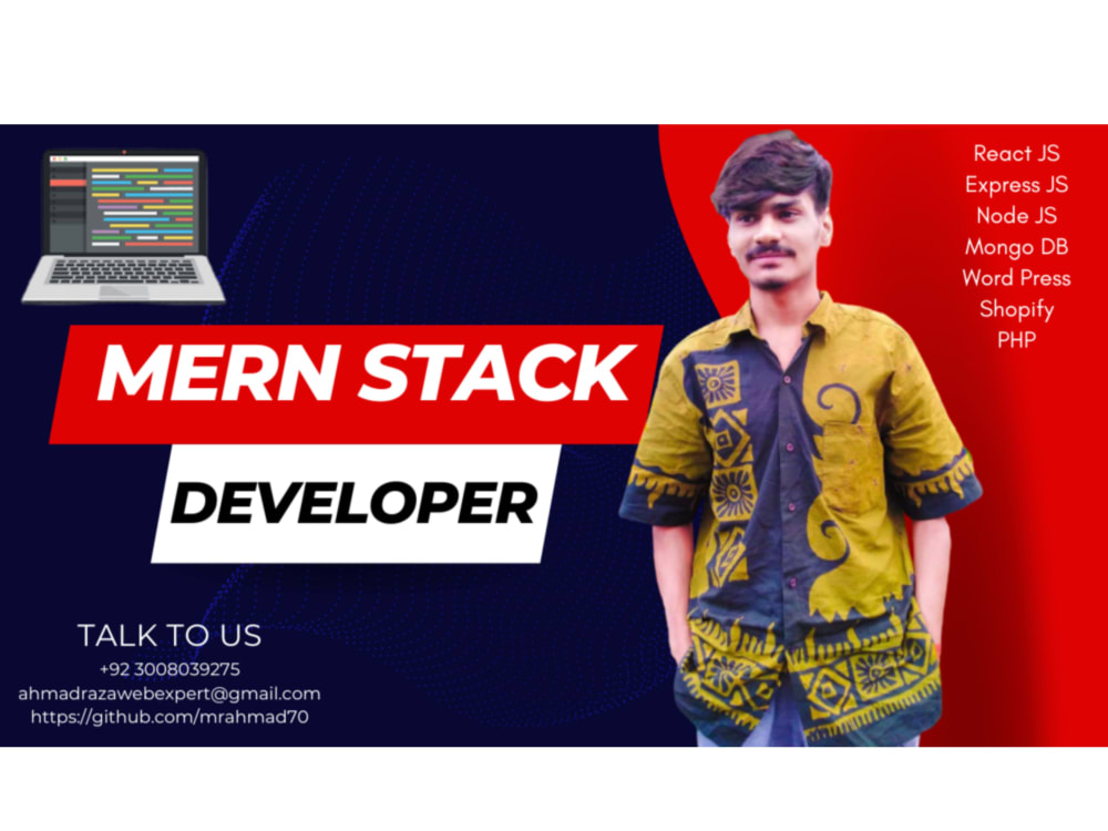 MERN/Full Stack Website or Webapp | Upwork