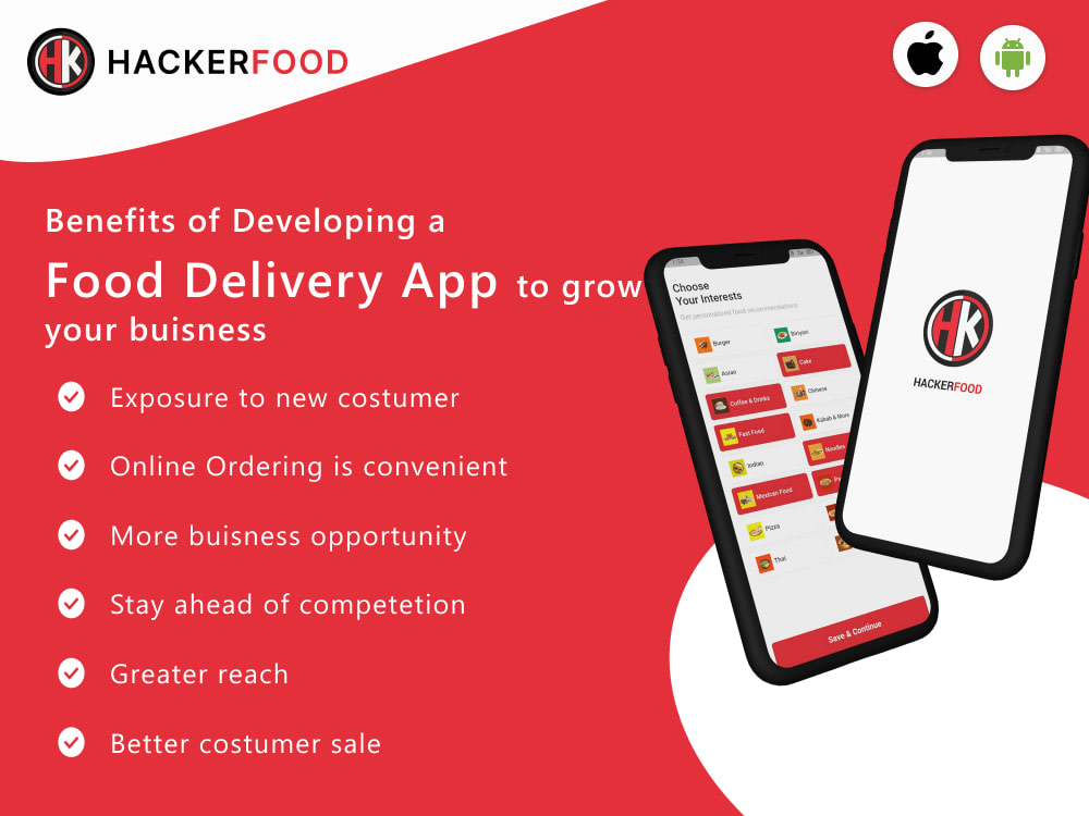 Flutter Food Delivery App with Vendor: Zomato & Swiggy-like | Upwork