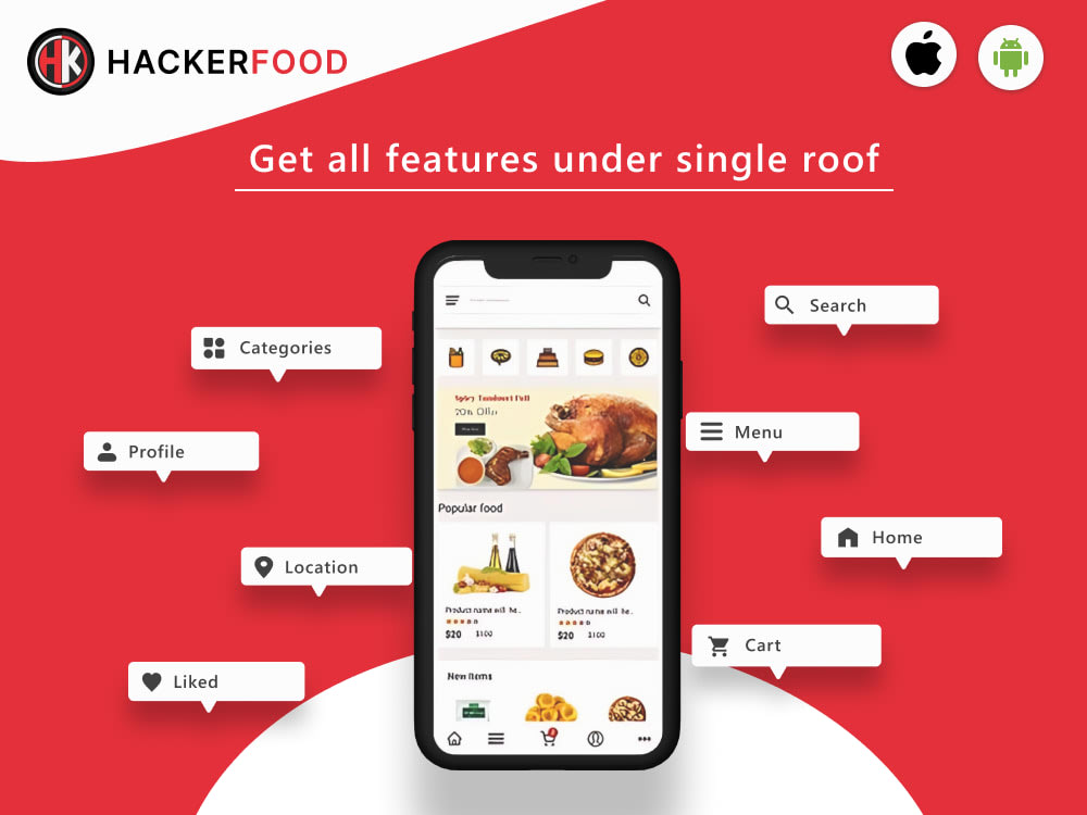 Flutter Food Delivery App with Vendor: Zomato & Swiggy-like | Upwork