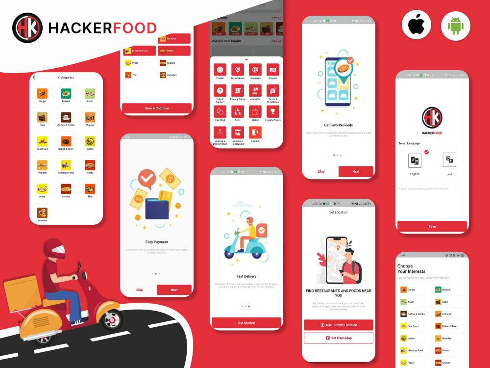 Flutter Food Delivery App with Vendor: Zomato & Swiggy-like | Upwork