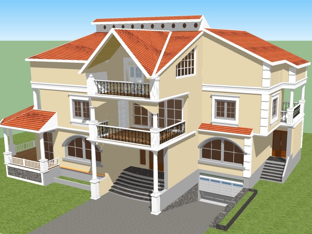 A small individual house | Upwork