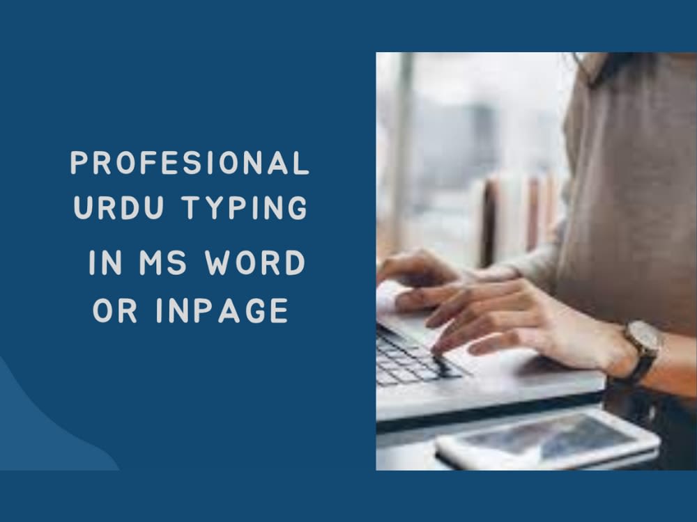 Urdu typing, Composing and editing work in Inpage | Upwork