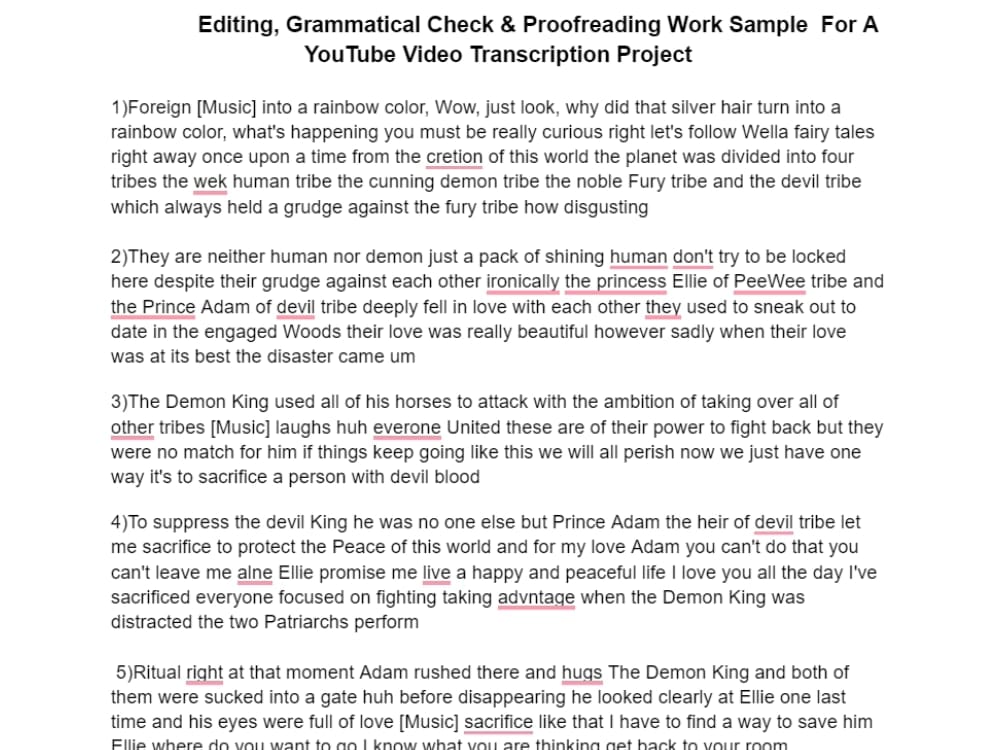 Proofreading & Editing, Quickly & Professionally | Upwork