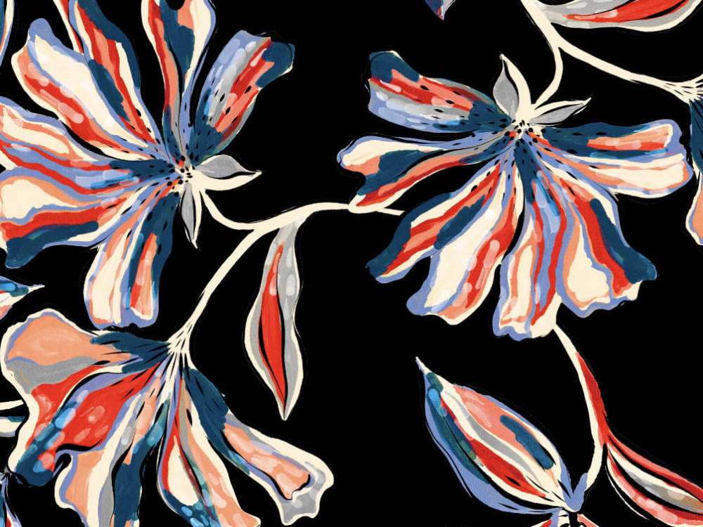 A textile seamless print design | Upwork