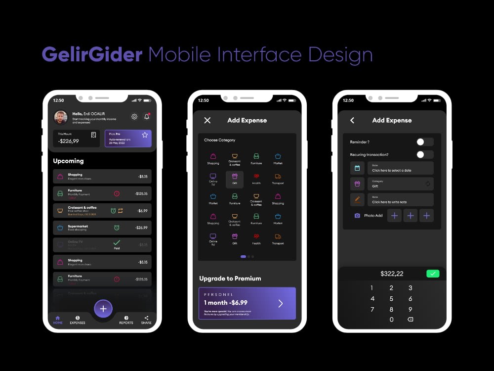 Professional Mobile Ui Design | Upwork