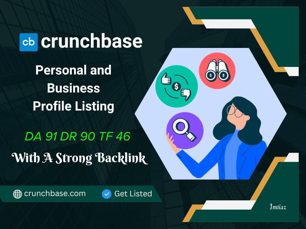 Crunchbase Business And Personal Profile Listing | Upwork