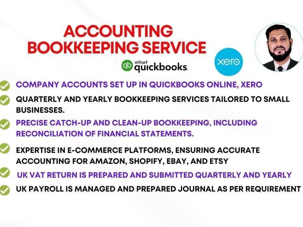 Quickbooks Online Bookkeeping Bank Reconciliation Xero Wave Excel