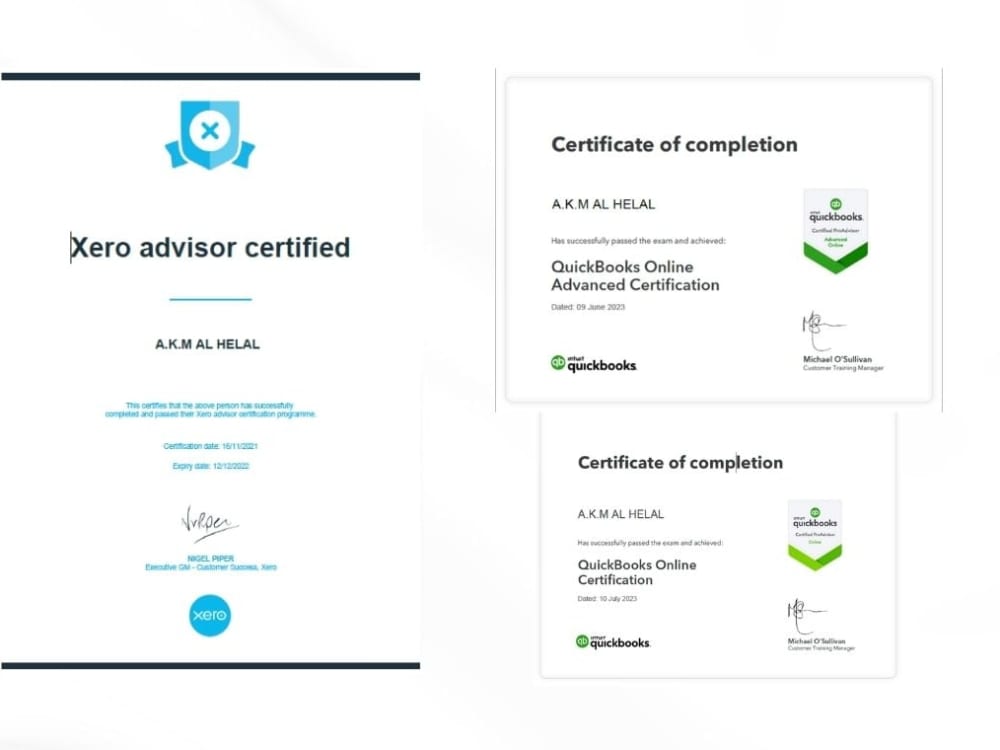 Quickbooks Online Bookkeeping Bank Reconciliation Xero Wave Excel