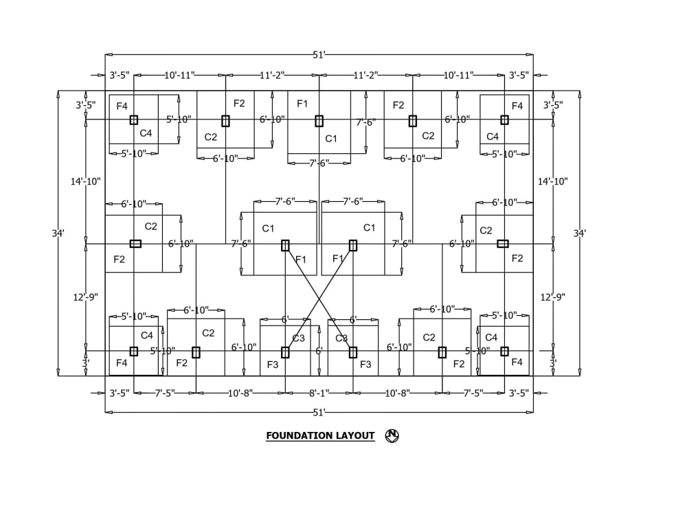 2d floor plan, section, and elevation using Autocad | Upwork