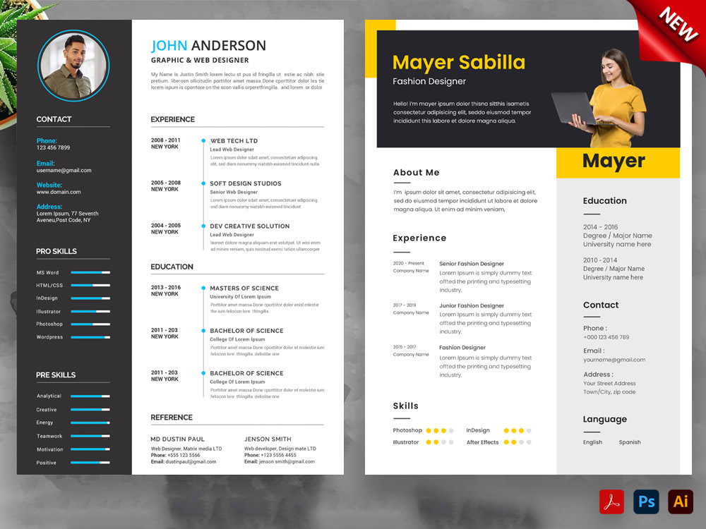 Revamp your career: discover the top 5 resume/cv templates for 2024 ...