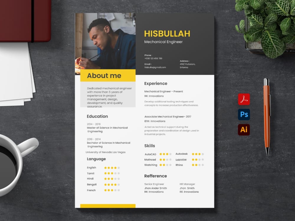 Revamp Your Career with a Stunning Professional Resume or Modern CV ...