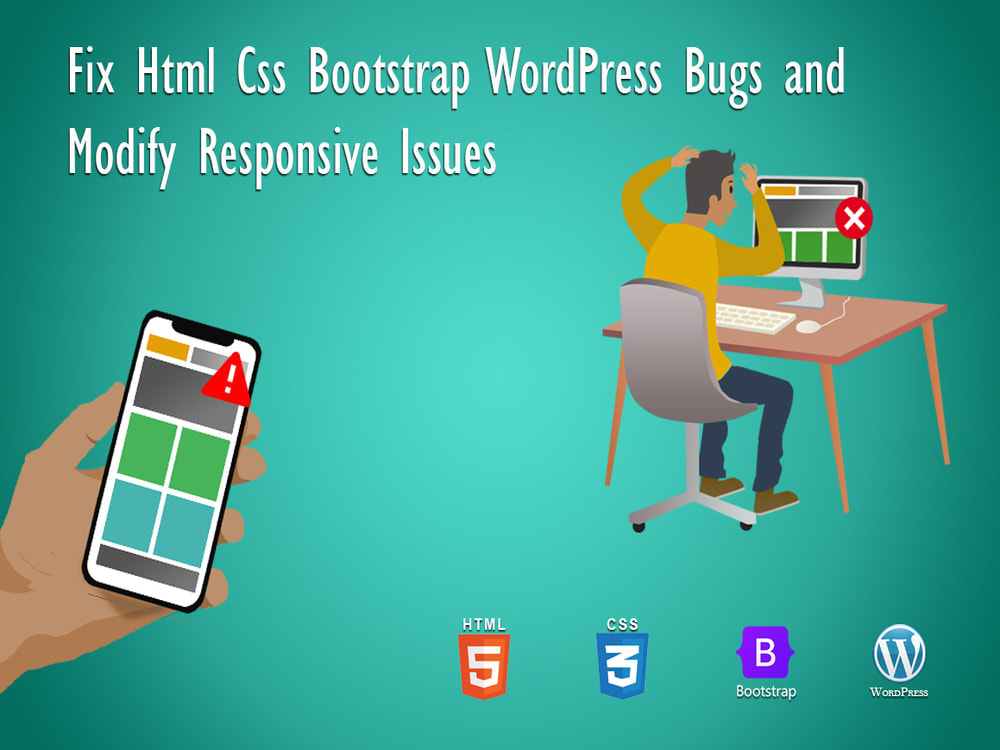 Quick HTML CSS WordPress Bug Fixing and Modify Responsive Issues | Upwork Quick HTML CSS WordPress Bug Fixing and Modify Responsive Issues | Upwork