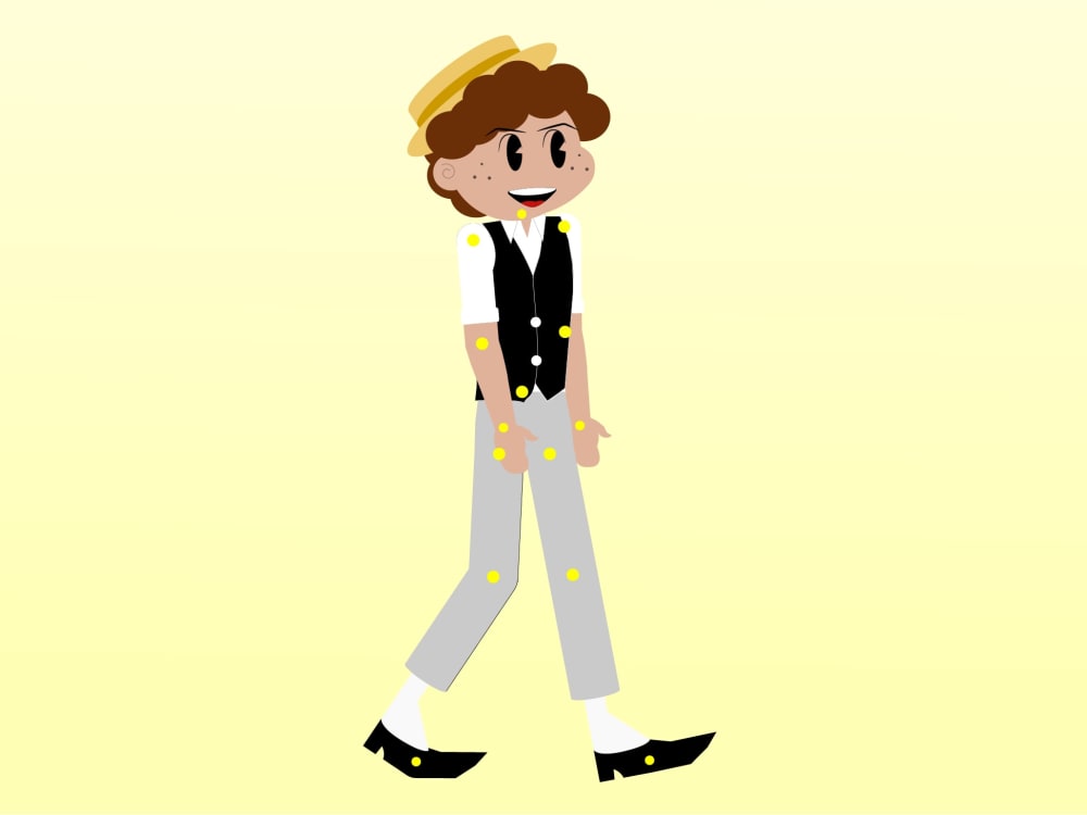 A 2D high-quality Character ready for animation | Upwork