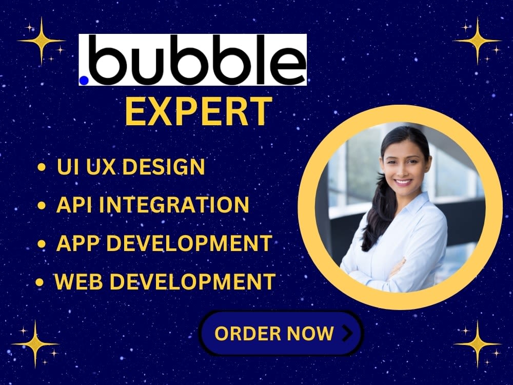A responsive bubble.io, MVP web app, bubble website design, AI-powered app | Upwork