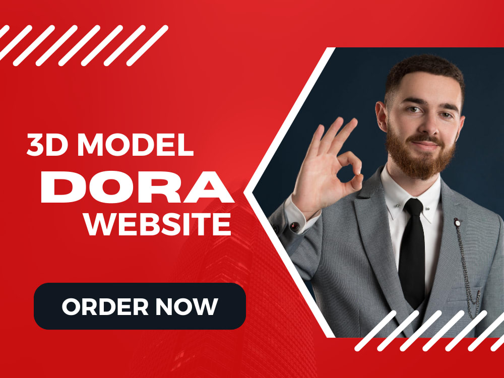 3d model website in dora, 3d product design, 3d dora website, dora run ...