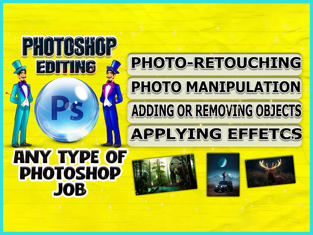 Any photos editing, retouching, manipulation or any photoshop task | Upwork
