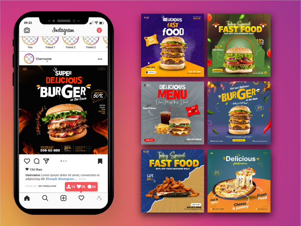 Design a most attractive social media posts | Upwork