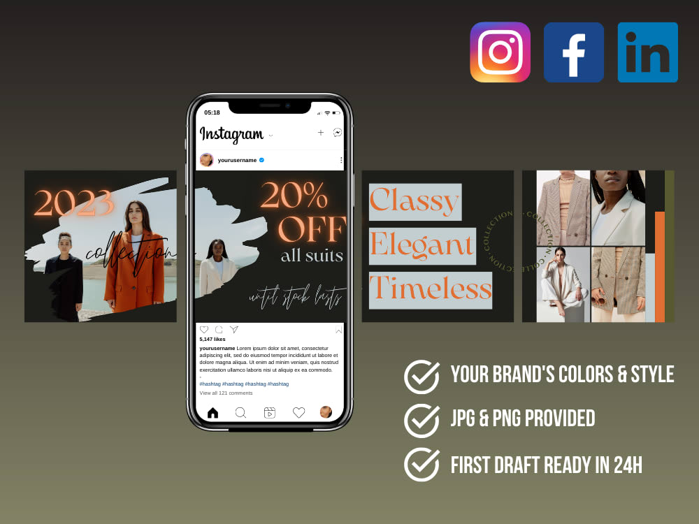 Engaging and cohesive IG carousel visuals | Upwork