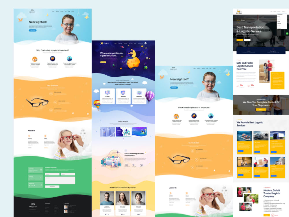 Wordpress website fixed, wordpress theme customize, responsive landing page | Upwork