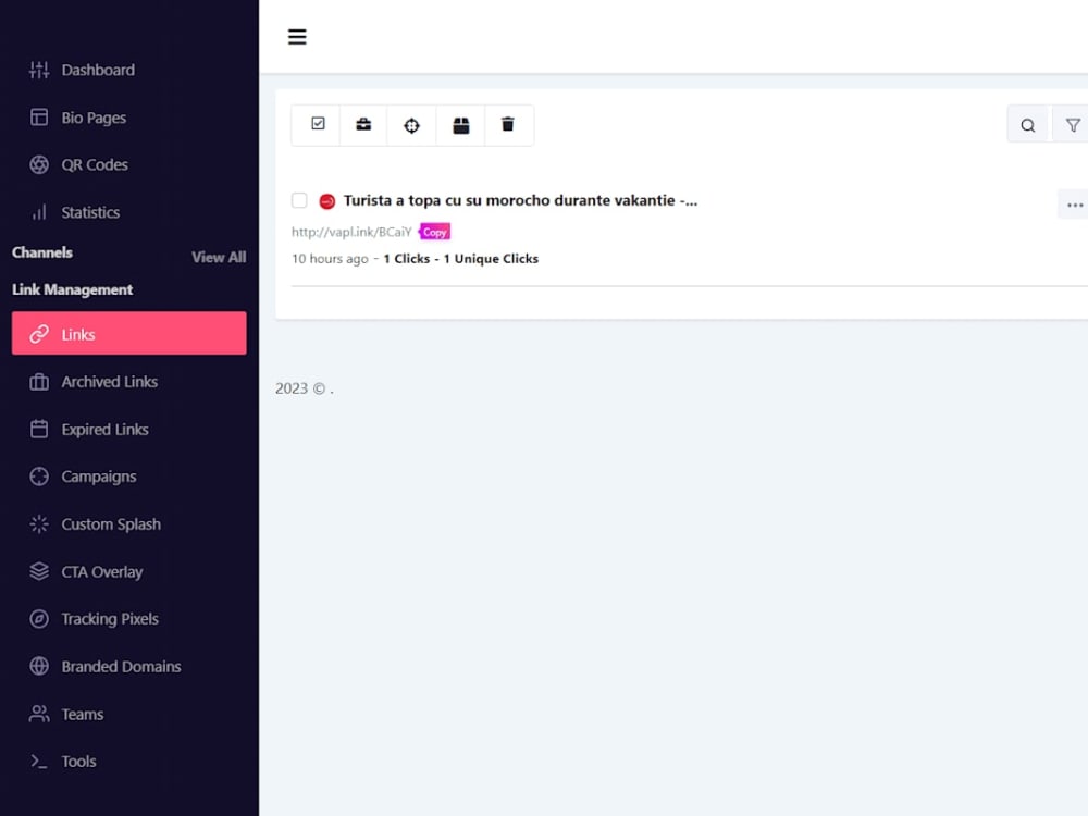 Saas ready bio links, URL shortener, QR code generator platform | Upwork