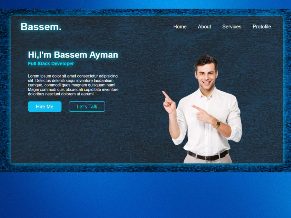 Your personal website With an attractive and cool design | Upwork