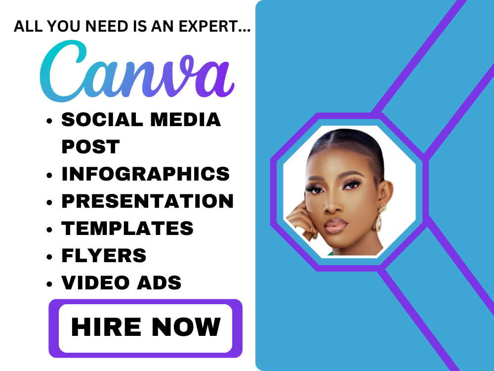 Creative Canva designs for your social management and content upload ...