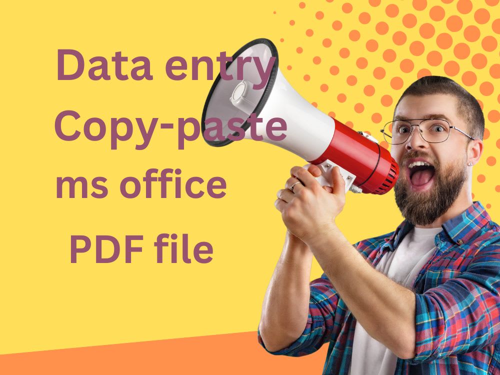 Do the fastest Excel data entry, copy-paste, MS Office, and PDF file ...