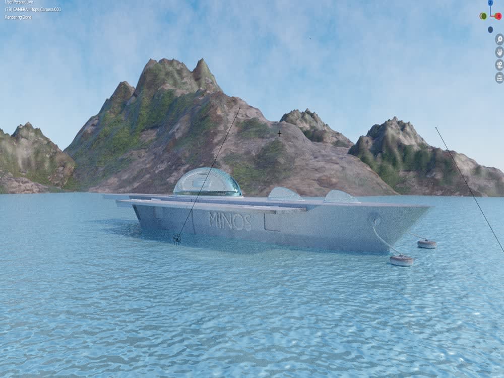 A fantastic 3d boat, yacht, ship animation with rendering images | Upwork