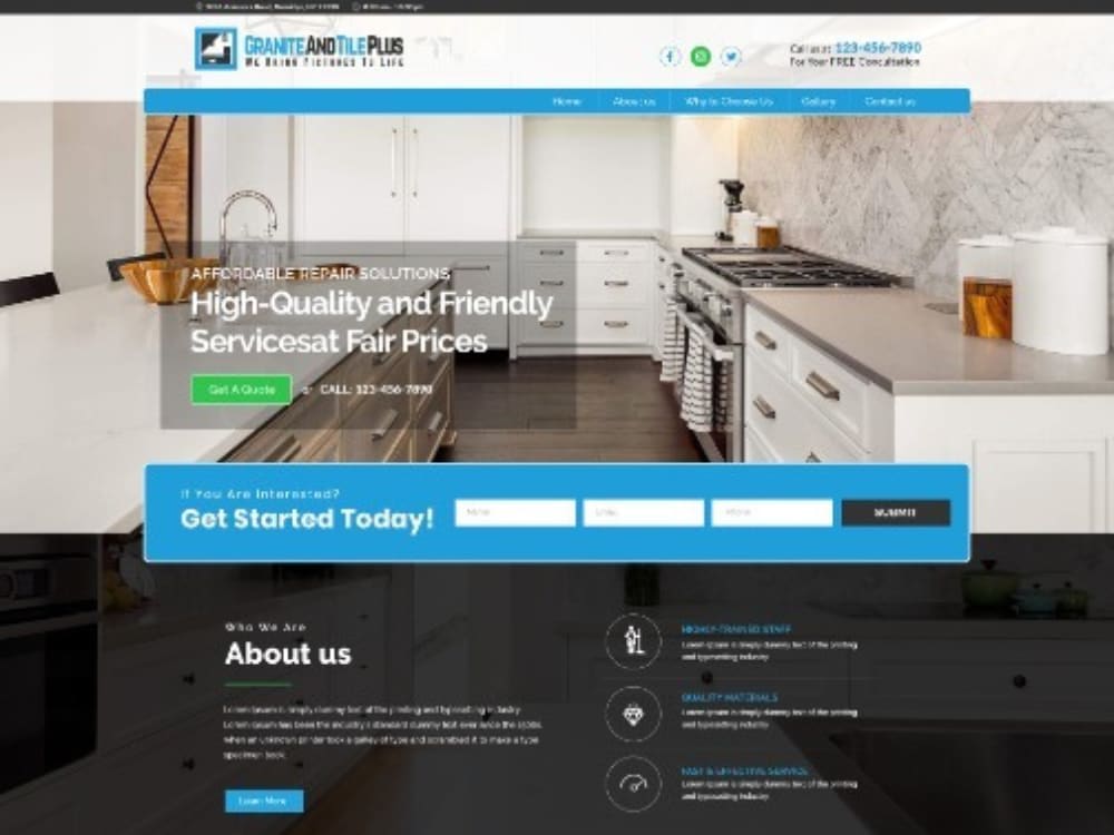 An eye-catching full stack Website | Upwork