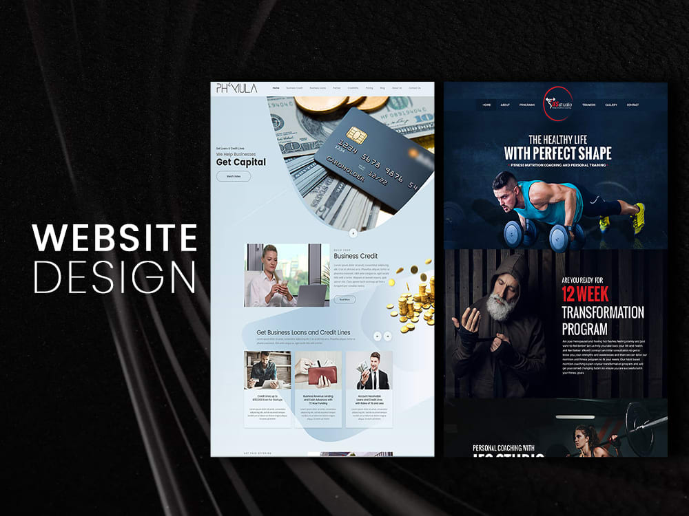 Responsive, Eye-catchy, and High-quality website design | Upwork