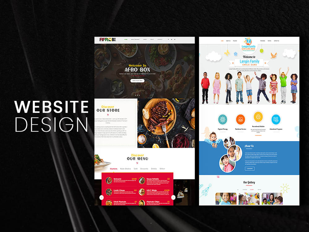 Responsive, Eye-catchy, and High-quality website design | Upwork