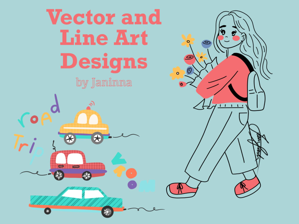 Vector or Line Art Graphic Design Illustration (Fully Rendered) | Upwork