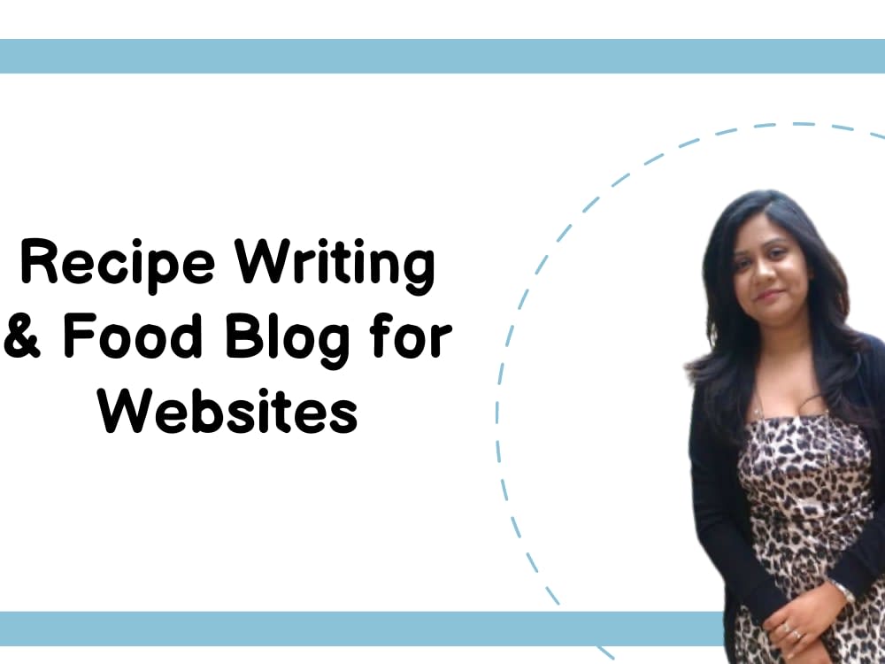 Food content writer with 3+ years of Experience | Upwork