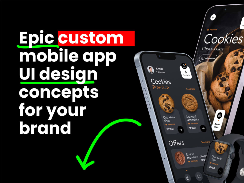 Custom Mobile App UI design concept for your Brand | Upwork