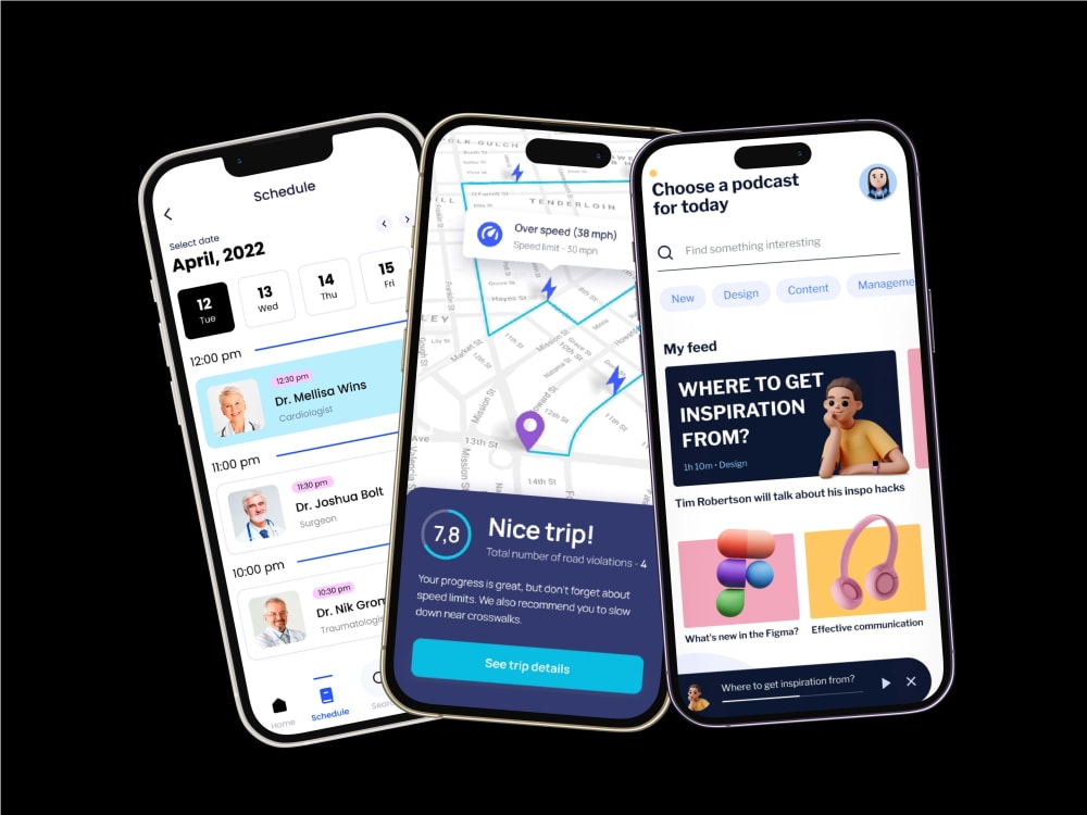 Custom Mobile App UI design concept for your Brand | Upwork
