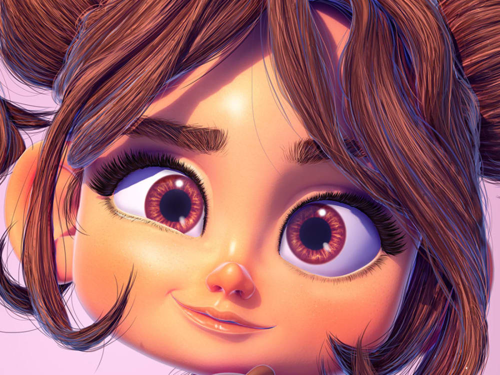 A beautiful 3d kids modeling, animation + cartoon animation | Upwork