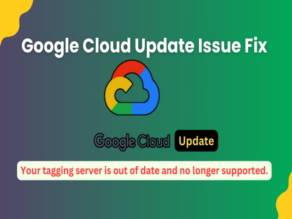 Fix the Google Cloud update issue problem | Upwork
