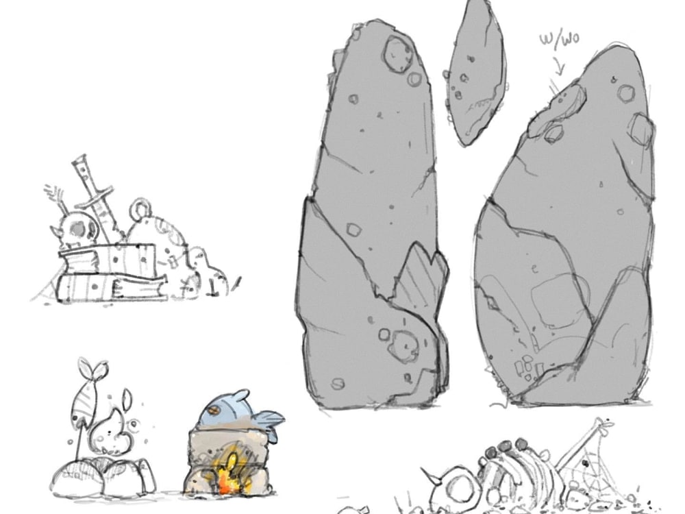 You high quality 2D concept art and assets | Upwork