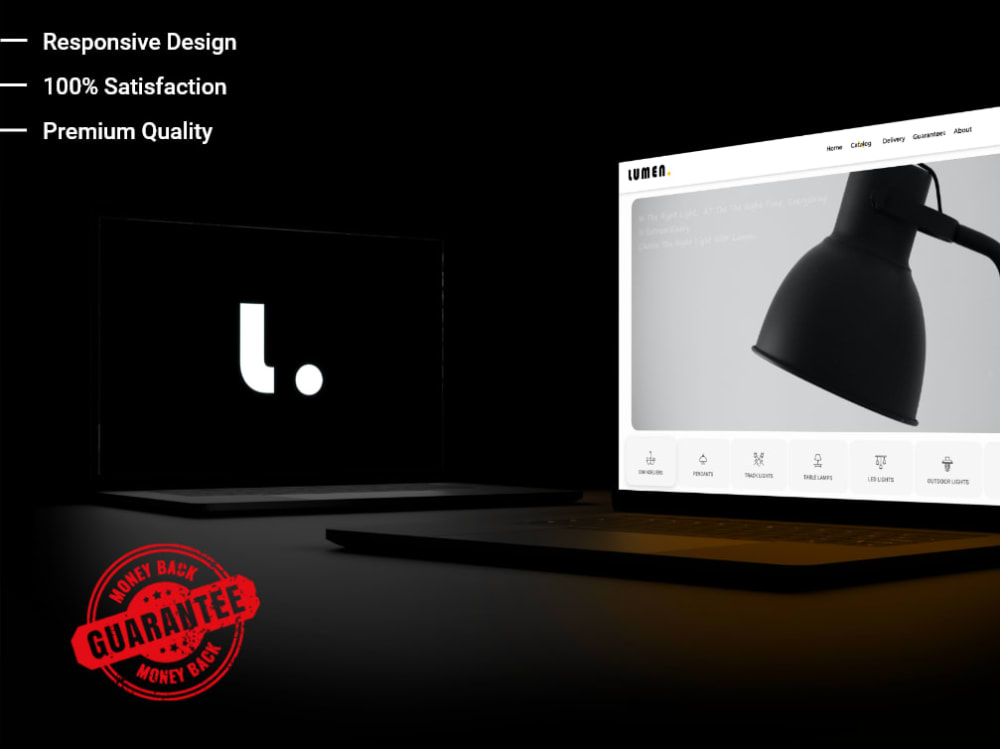 Amazing UI/UX Web Design | Landing Page Design in Figma / XD / PSD | Upwork