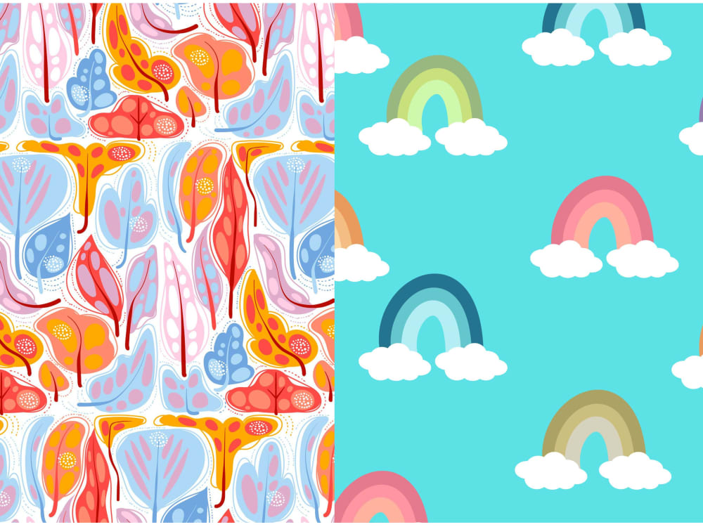 Unique fabric print design | Upwork