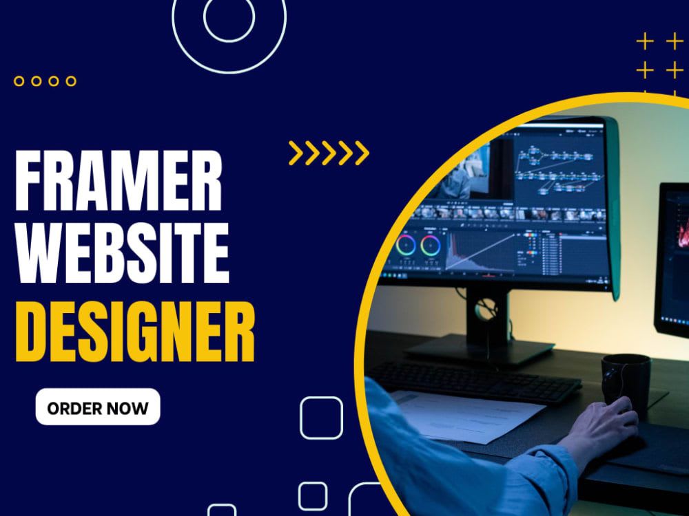 Responsive framer website design or figma to framer, framer animation ...