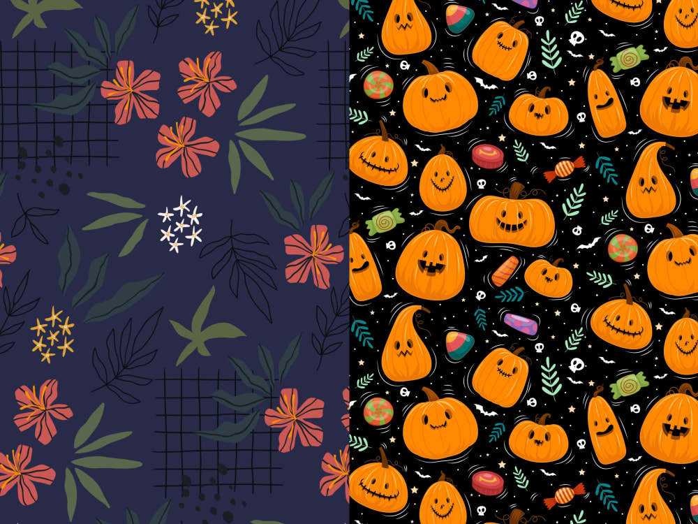 Unique fabric print design | Upwork